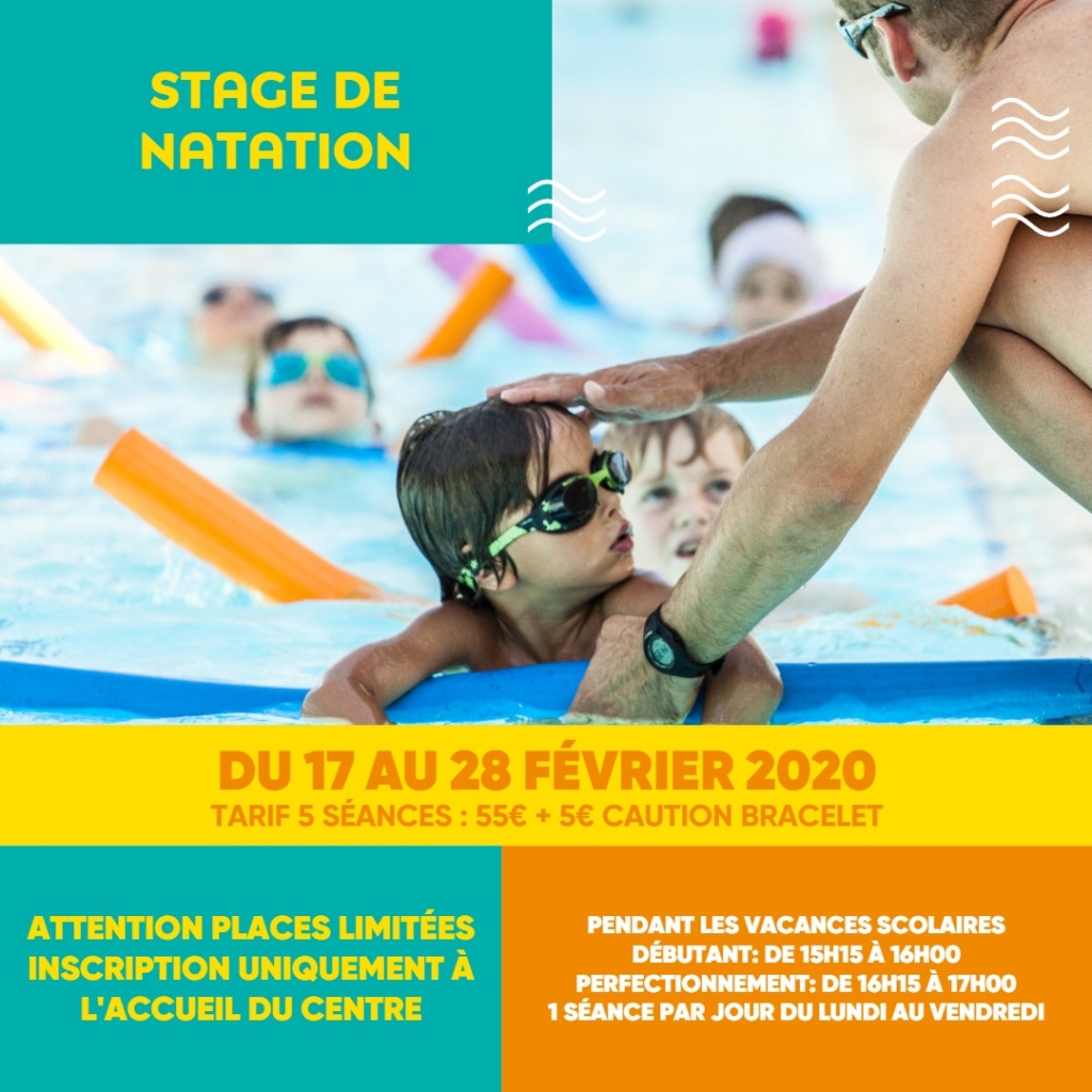 Stages de natation - Ville de Luynes (Indre-et-Loire)